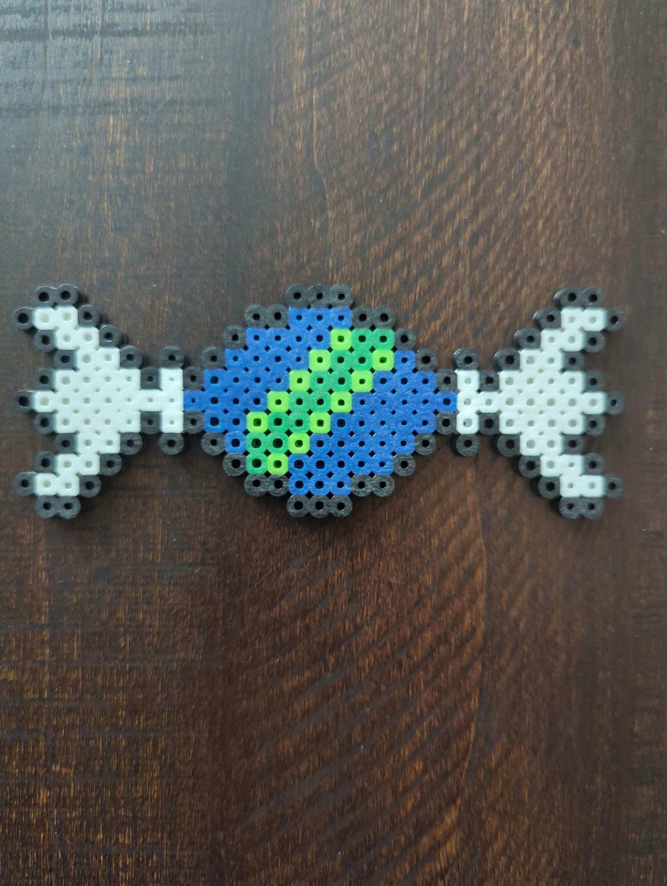 Wrapped Candy, Perler, Bead Art - Etsy