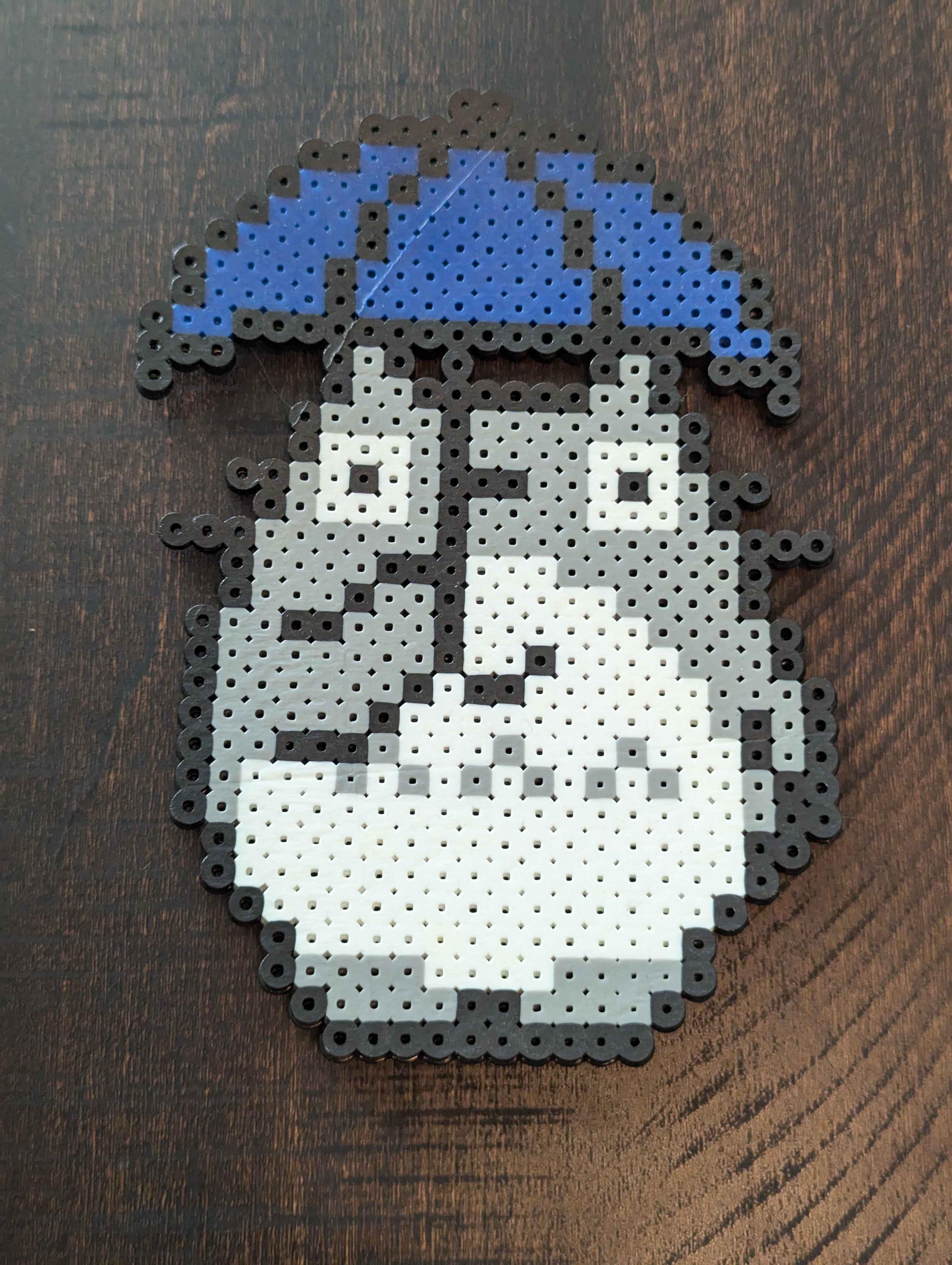 Totoros, Sprites, My Neighbor Totoro, Glow-in-the-dark, Perler, Bead ...