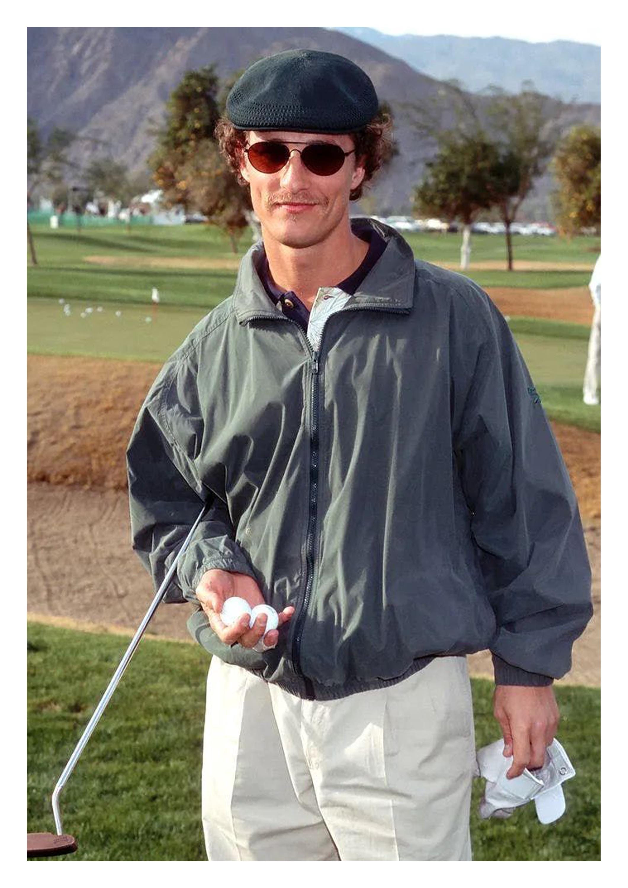 Matthew Mcconaughey Vintage Golf Poster - Etsy