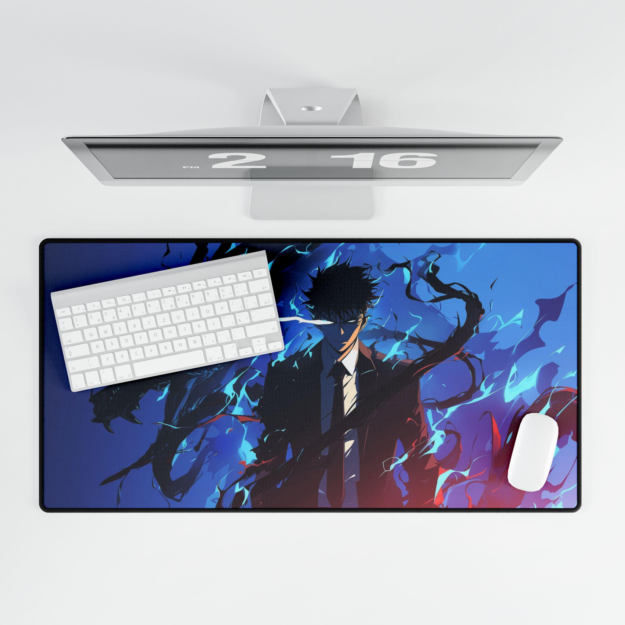 Sung Jin-woo Solo Leveling Desk Mat Anti-slip Gaming Mousepad - Etsy
