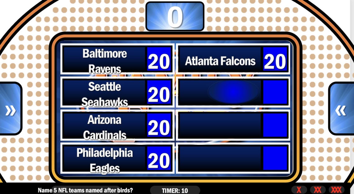 Family Feud Instant Powerpoint Template Elementary School Game! 3rd ...