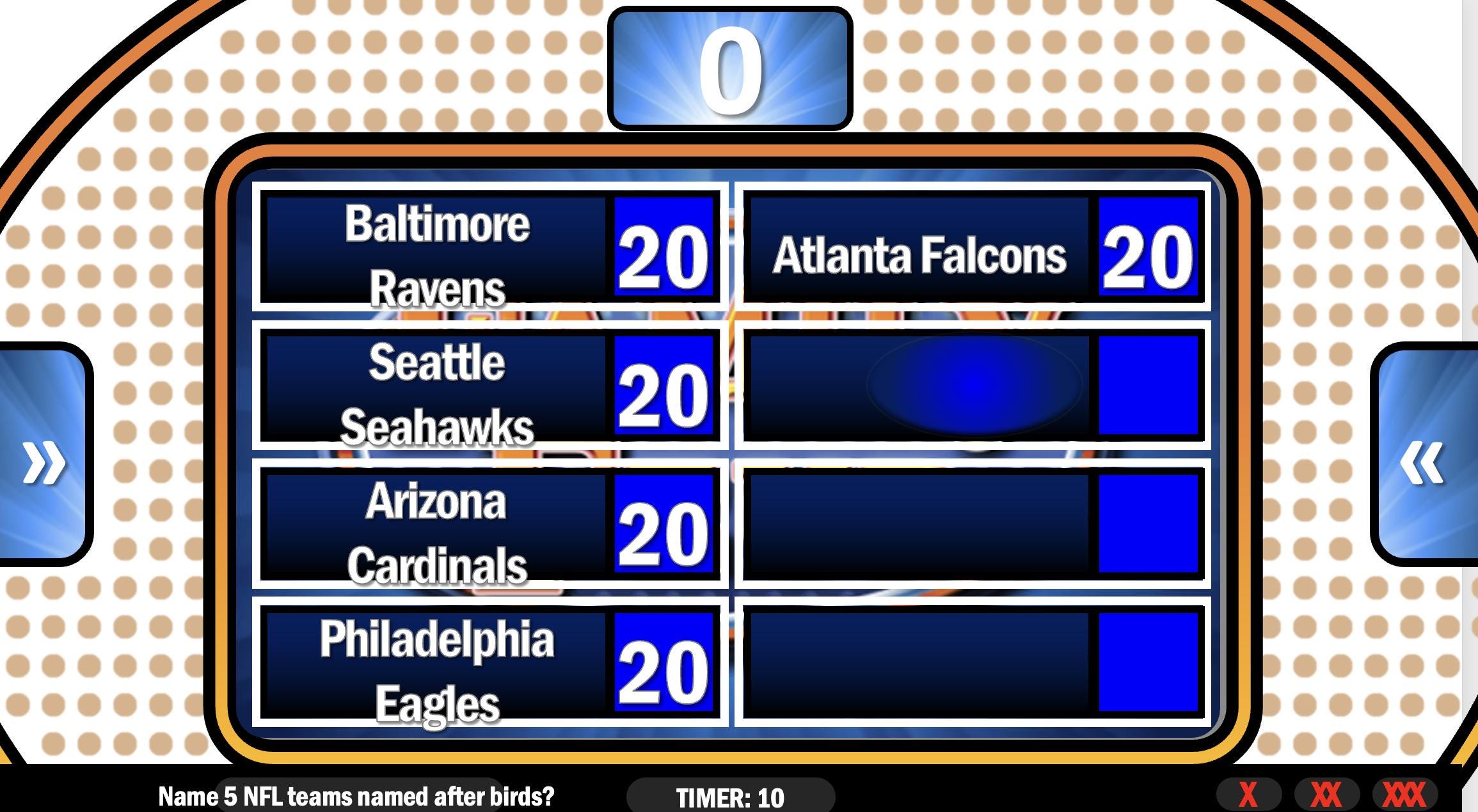 Family Feud Instant Powerpoint Template Elementary School Game! 3rd ...