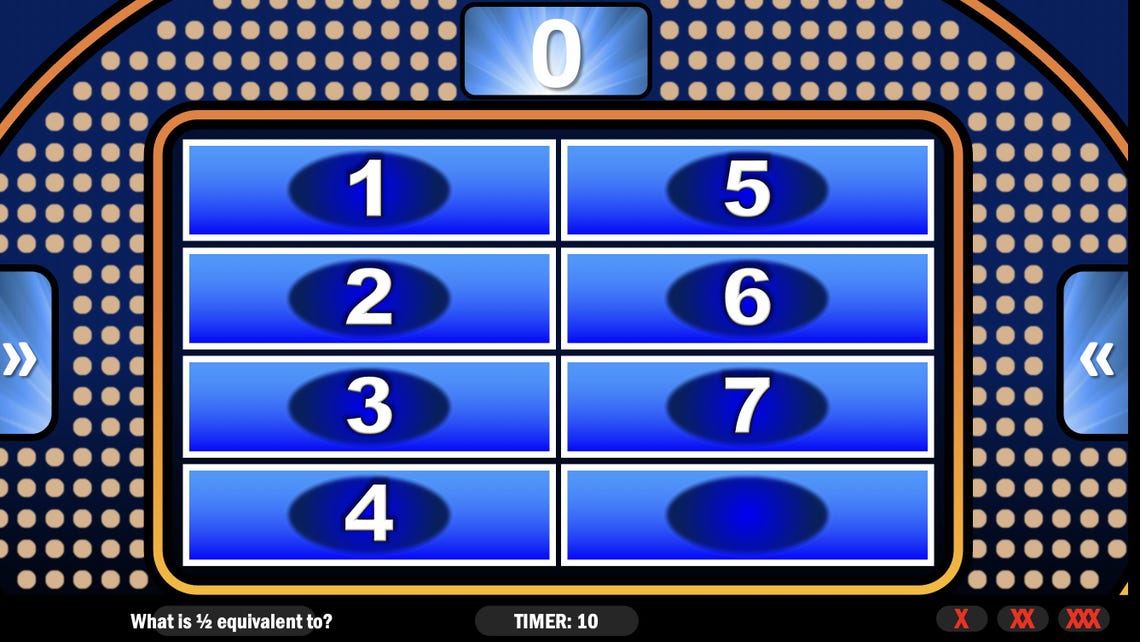 Family Feud Instant Powerpoint Template Elementary School Game! 3rd ...