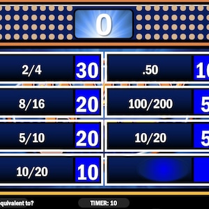 Family Feud Instant Powerpoint Template Elementary School Game! 3rd ...