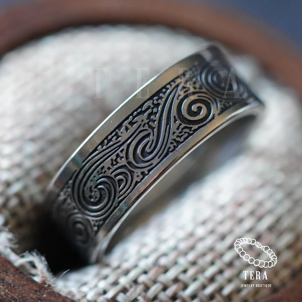 Wave Ring - Etsy