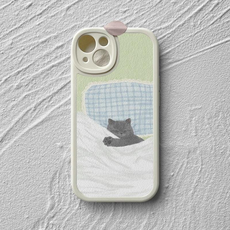 Cat iPhone Case - Etsy