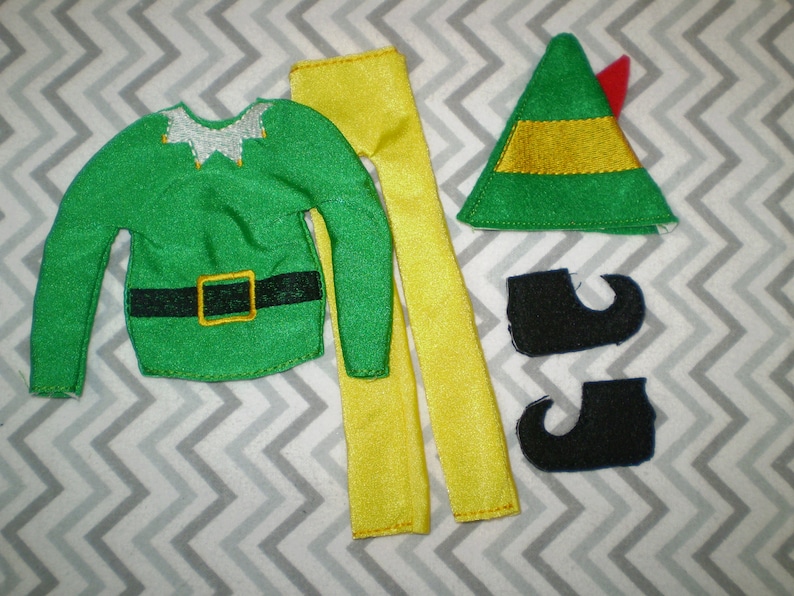 Doll 12 or Elf Clothes Elf Outfit | Etsy