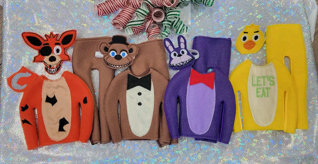 Doll 12" or Elf Clothes - FNF Outfit - Etsy