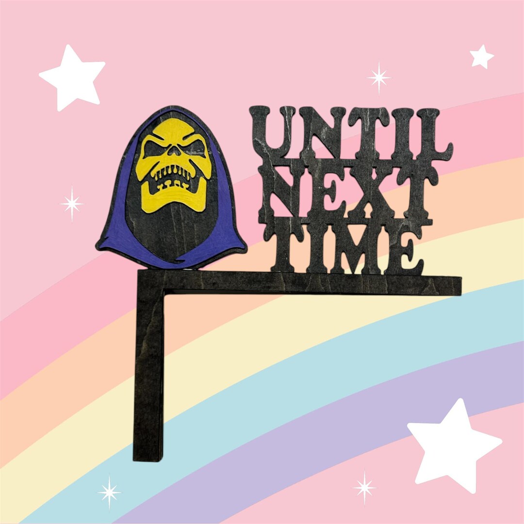 Skeletor Door Topper Decor Laser Cut File Svg - Etsy