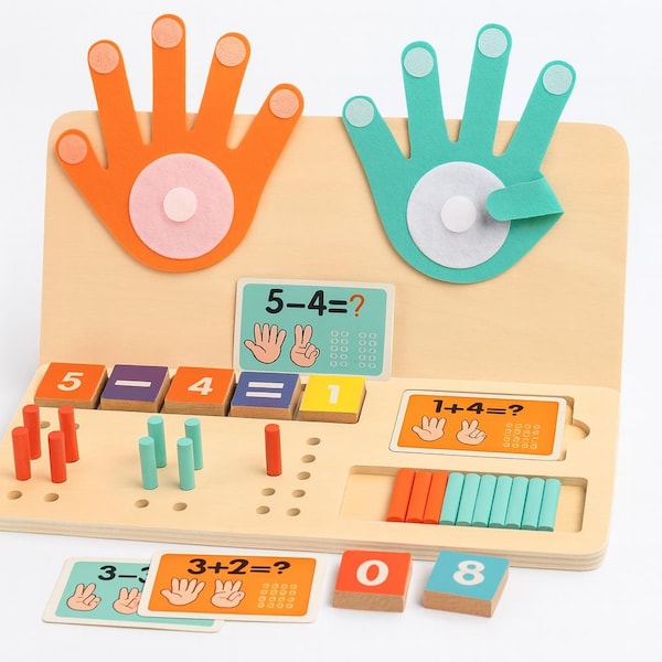 Block Counting Board - Etsy