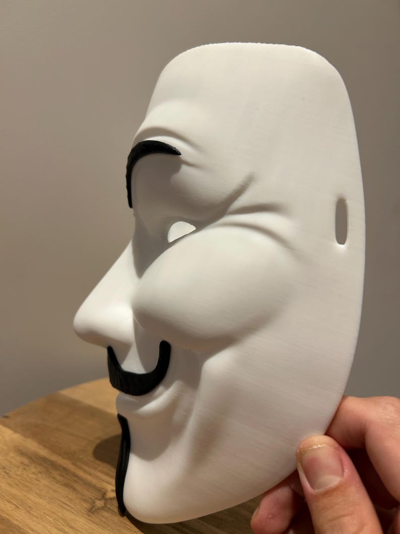 Guy Fawkes Mask - Etsy