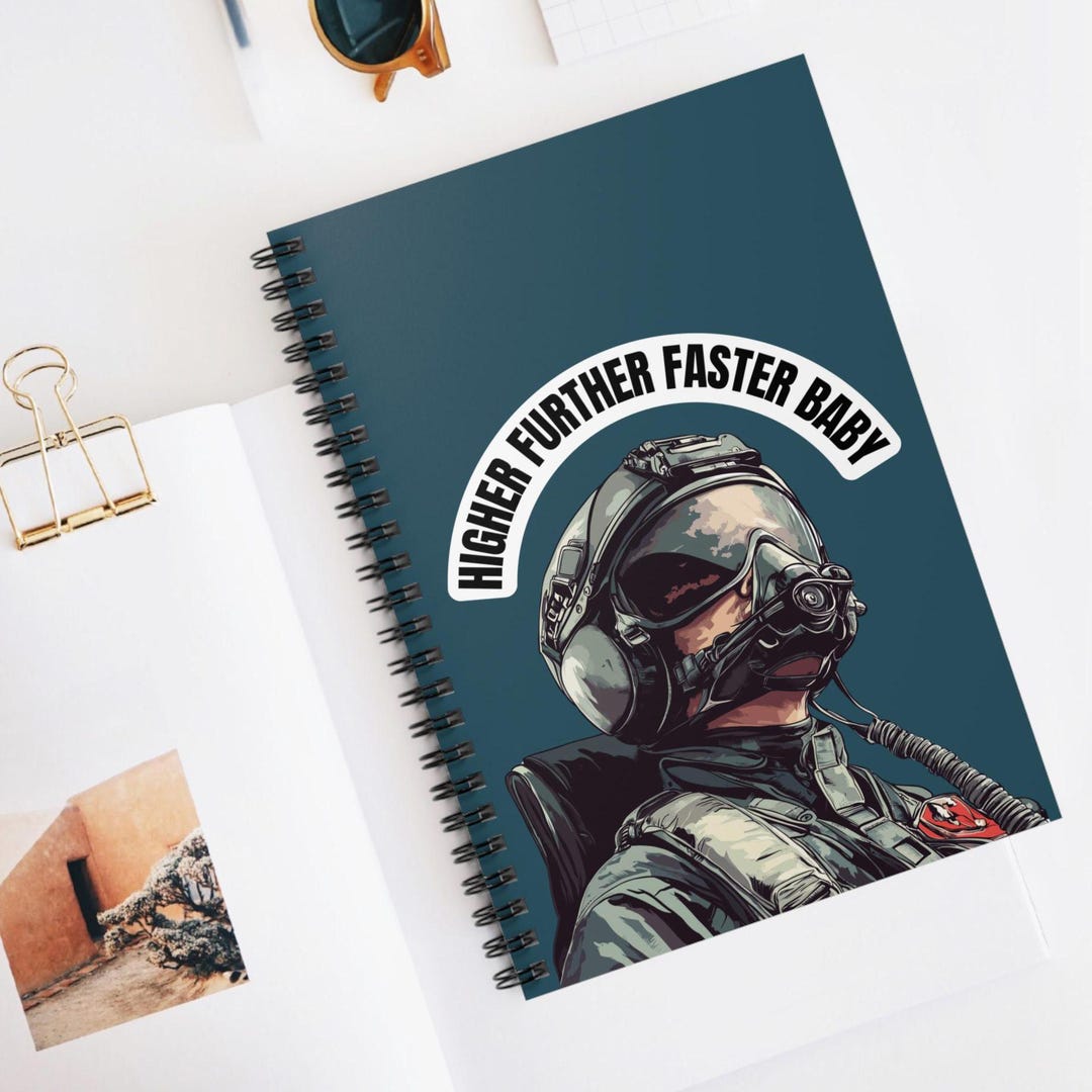 Pilot Spiral Aviation Notebook Flight Training Pilot Journal Gift for ...