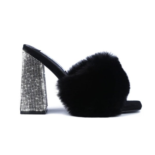 Furry Heels Women - Etsy