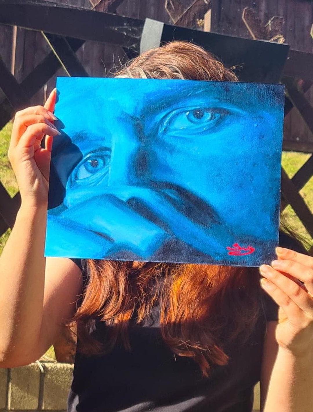 Bo Burnham Oil Painting Print | Hand-painted Artwork From Netflix Special 'inside' | Glossy High ...