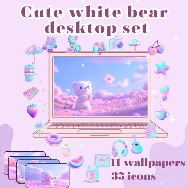 Cutecore Wallpaper - Etsy