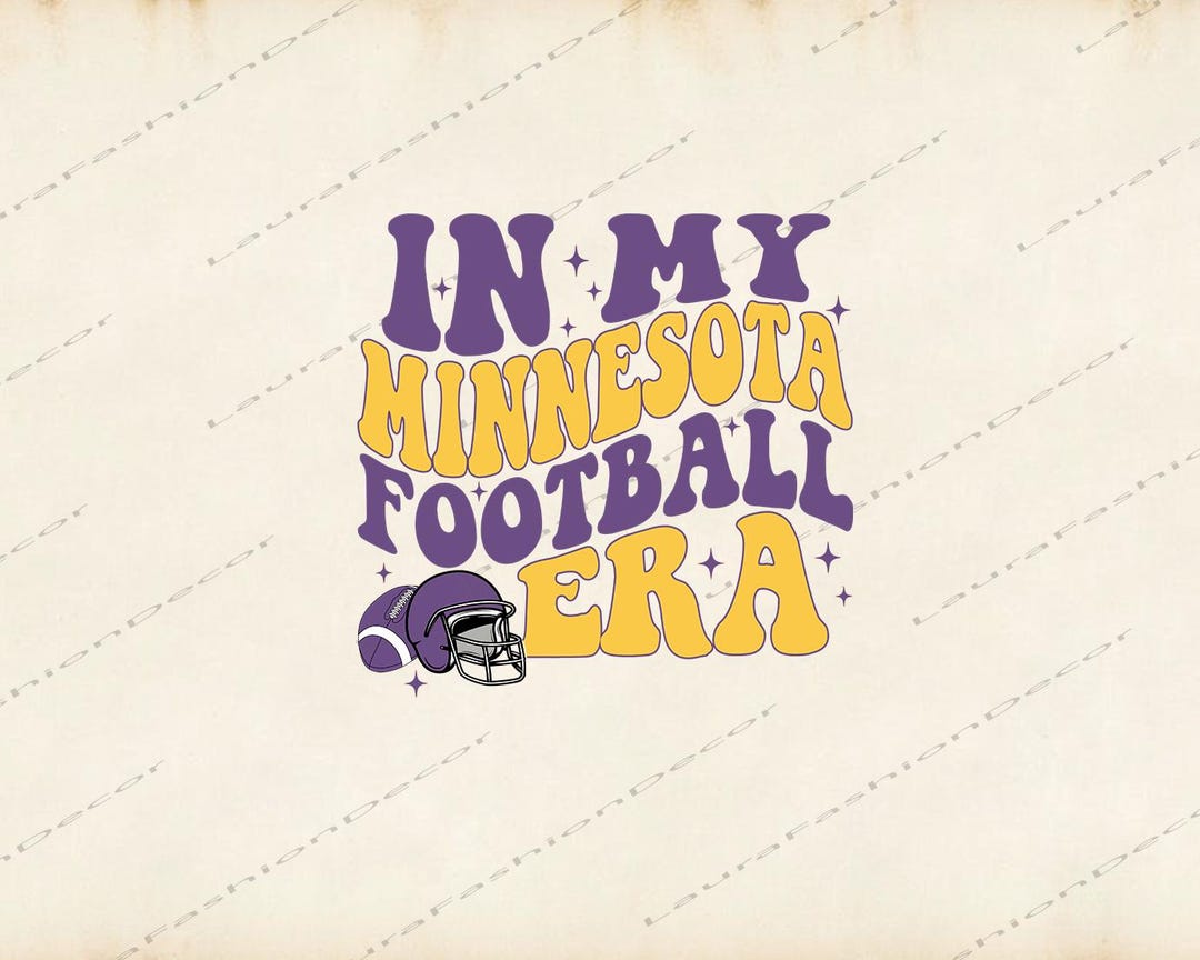 Retro Minnesota Football Shirt Design, Sublimation Graphic (PNG) - Etsy