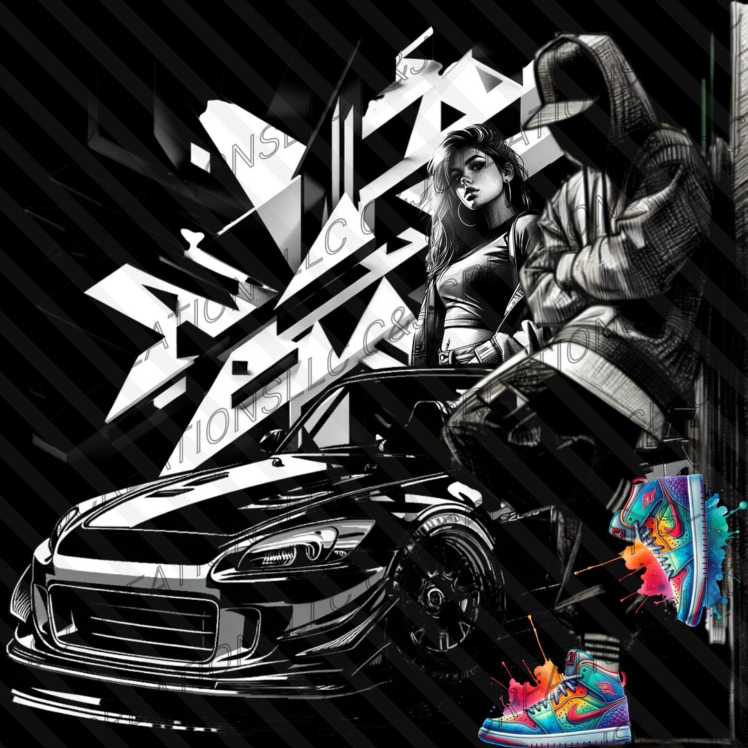 Honda S2000 Street Urban Design. High Resolution 4200x4200 PX @ 300 Dpi ...