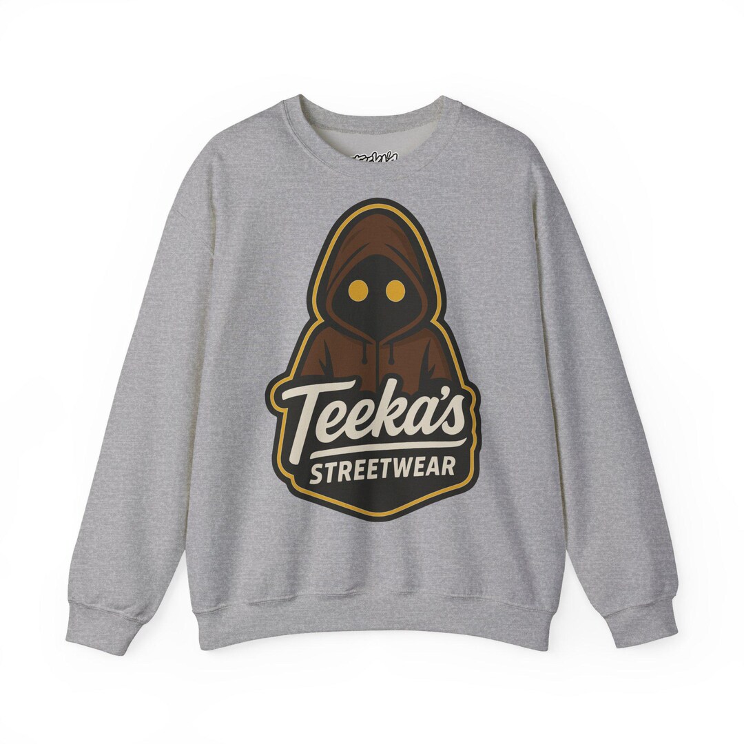 Teeka's Streetwear Urban Logo Sweatshirt - Etsy