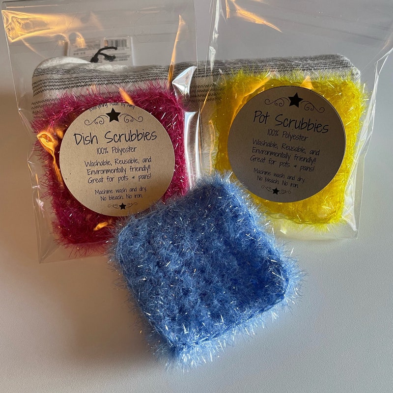 Pot Scrubbies - Etsy