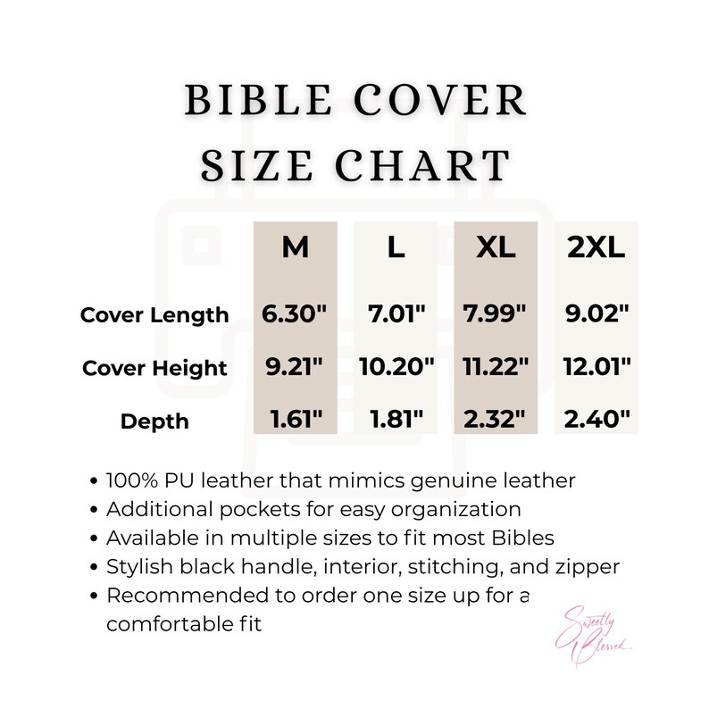 Vintage Neutral Floral Quilt Bible Cover, Floral Bible Case, Flowery ...