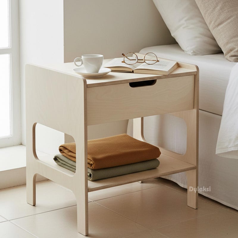 Bedside Cabinets Plywood - Etsy UK