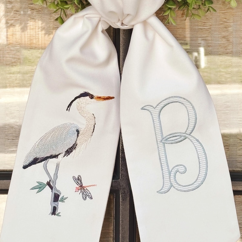 Wreath Sashes for January - Etsy