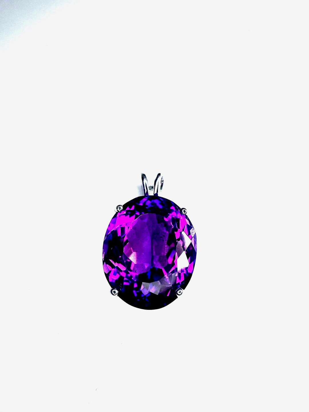 Natural Very Rare 17.55ct Purple-pink Tanzanite Pendant - Etsy