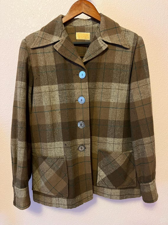 Vintage 1957 Pendleton 49'er Jacket with Iridescent S… - Gem
