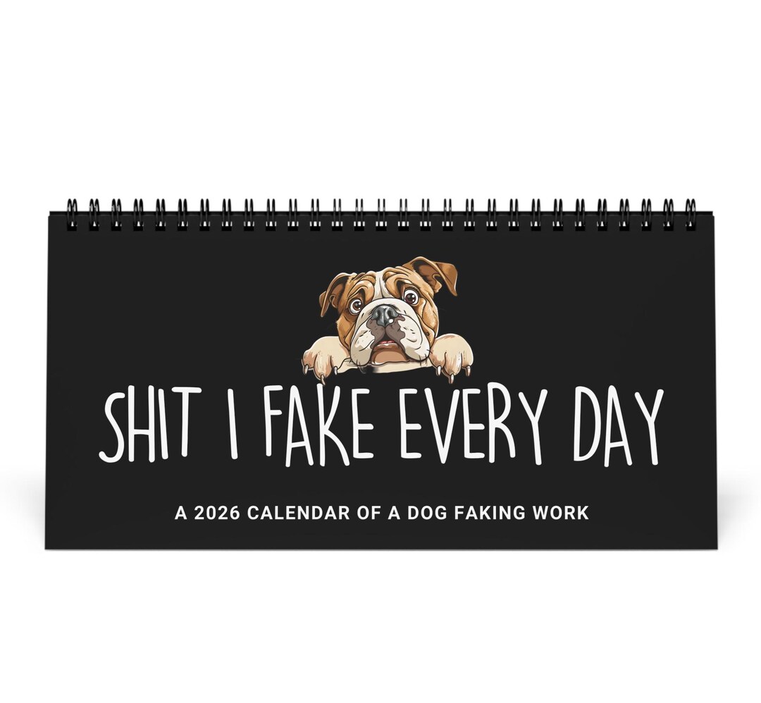 2026 Funny Office Humor Life Hacks, Desktop Calendar, Fake Productivity ...