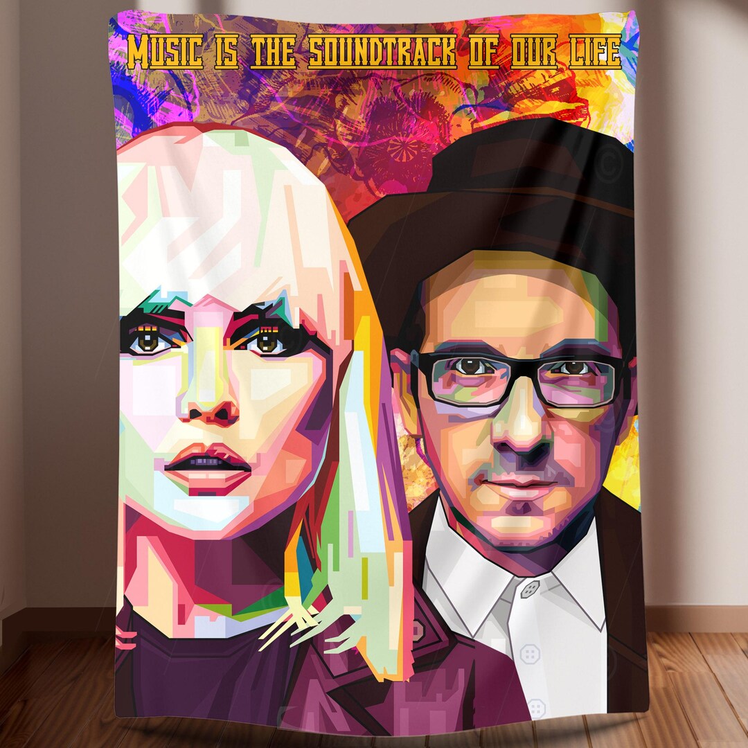 Wall Plaid Debbie Harry & Elvis Costello inspired music is the ...