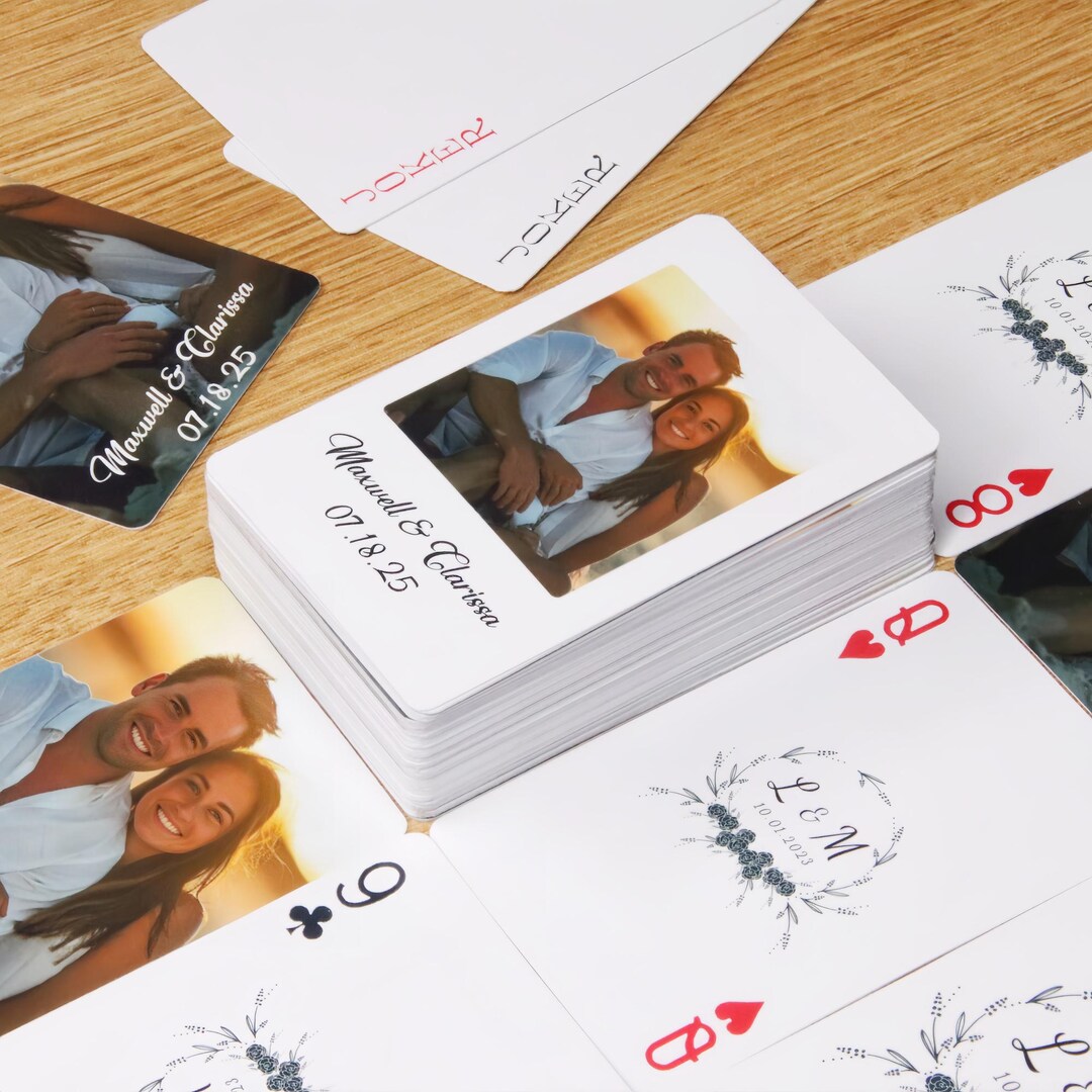 Custom Playing Cards, Personalized Playing Cards With Your Photos ...