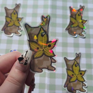 Legend of Zelda Korok Glitter / Shattered Sticker - Etsy