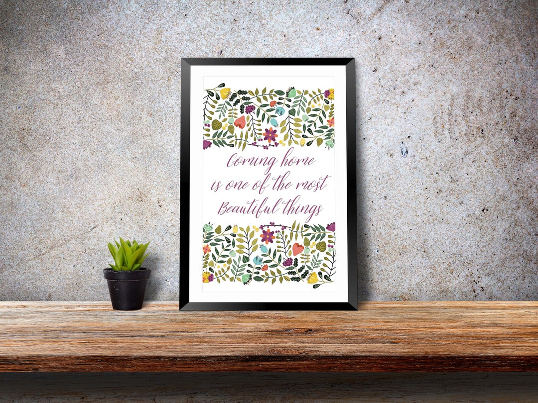 Coming Home Poster Wall Art Digital Download Poster Size - Etsy