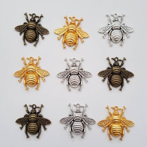 10pcs 24K Real Gold Plated Shell Beads Brass Shell Beads | Etsy