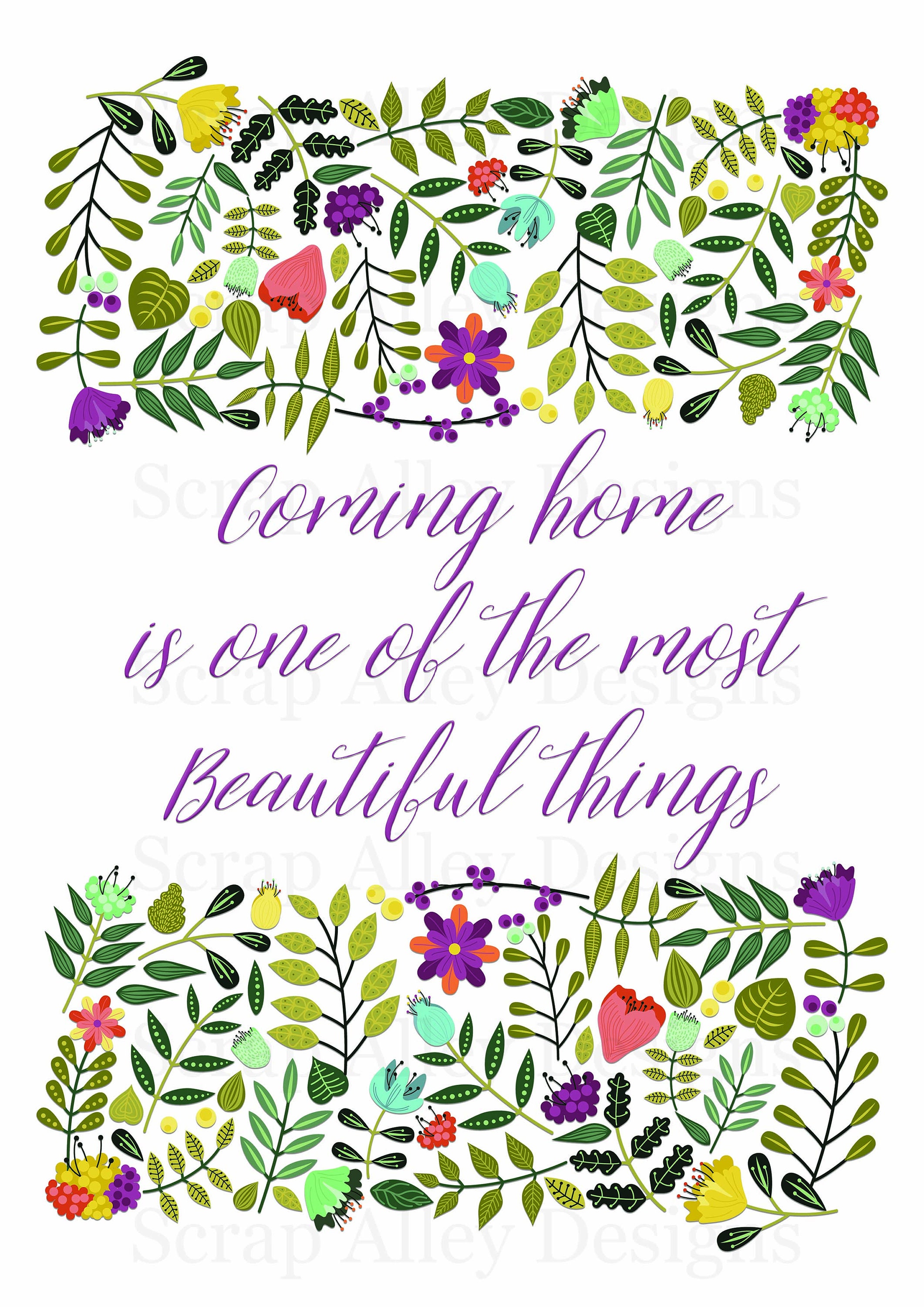 Coming Home Poster Wall Art Digital Download Poster size | Etsy