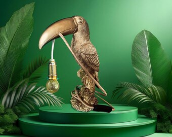 3D Printed Toucan Lamp - Etsy