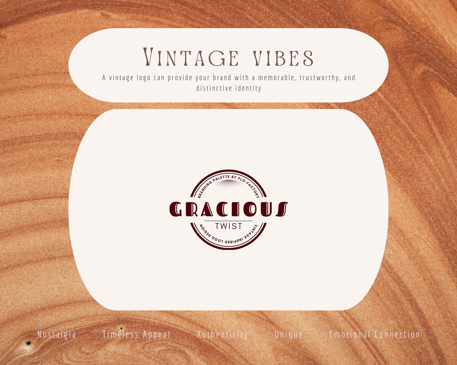 Branding Kit: Gracious Twist L Fully Editable Canva Template L Warm and ...