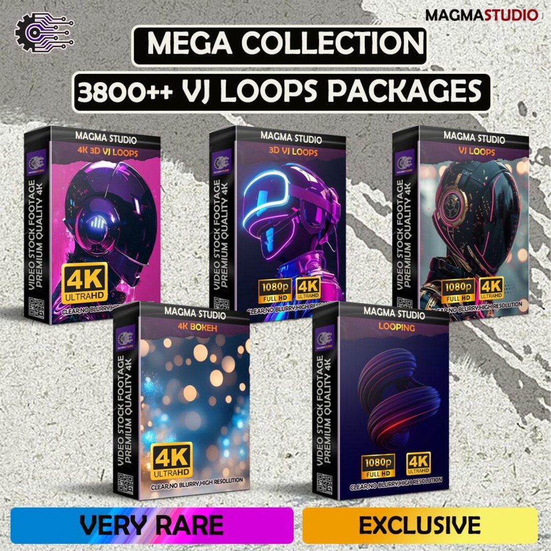 Mega Collection ! 3800++ VJ LOOPS Packages Stock Footage Ultra Hd for ...