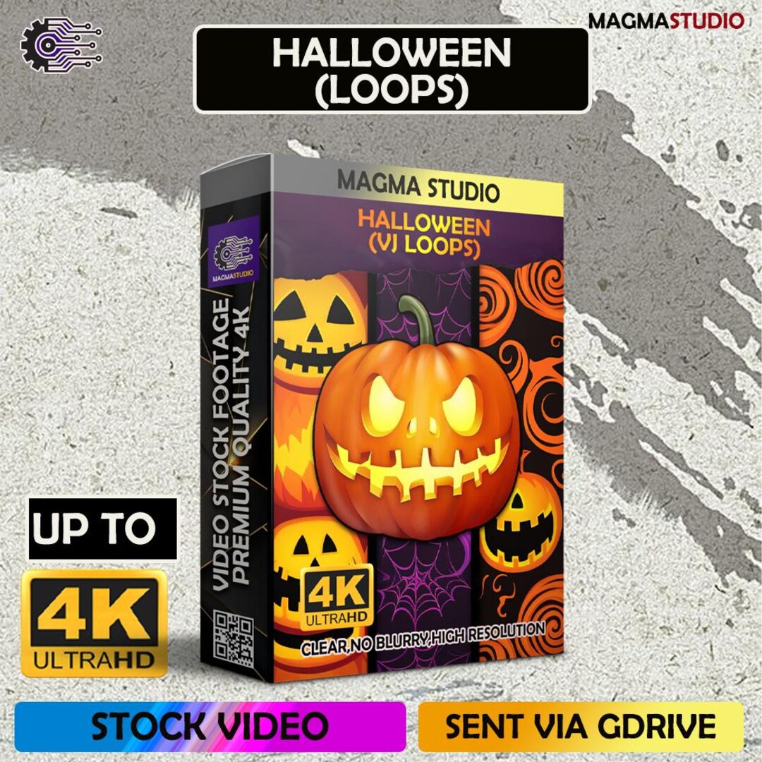 200++ Halloween 4K VJ Loops: Spooky Stock Video Footage - Etsy