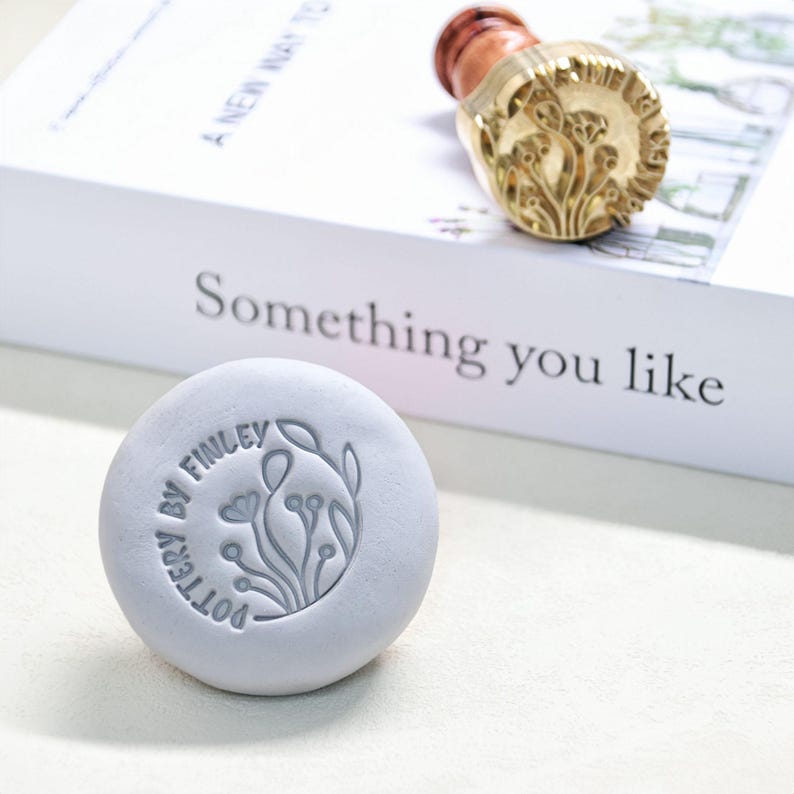 Custom Signature Stamp for Your Pottery, Personalized Ceramic Stamp ...