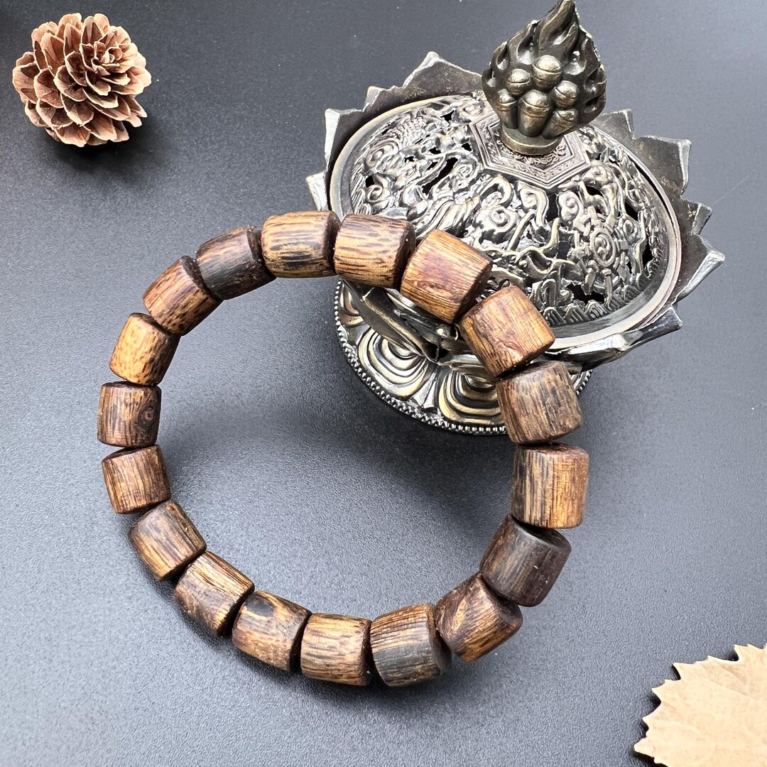 Natural Hainan Kyara (hai Nam Kyara) Agarwood Bracelet Rare – 10mm ...