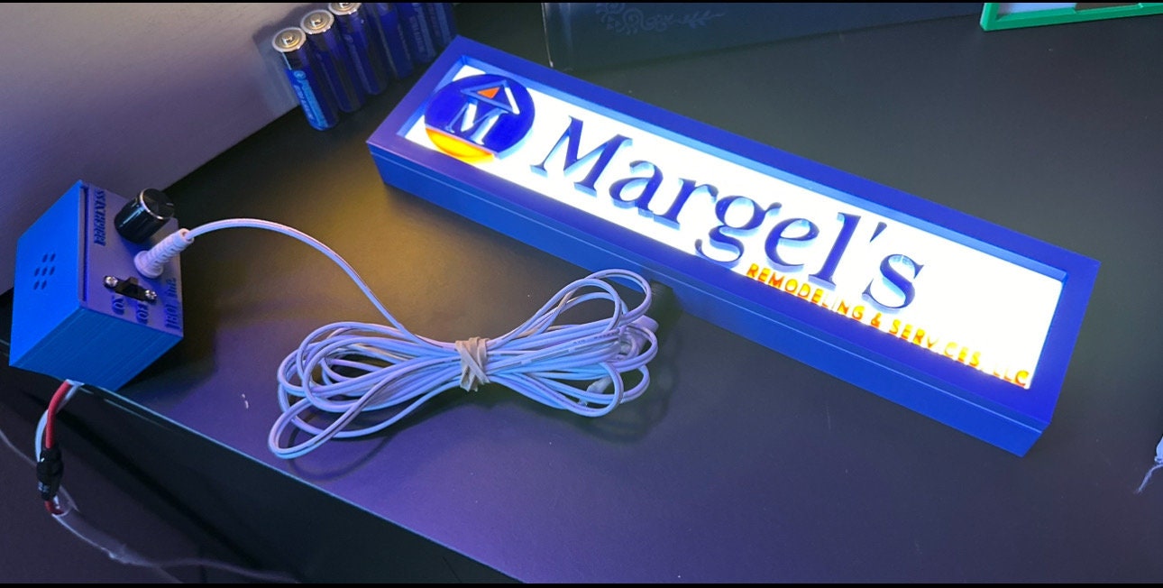 Custom Backlit Signs for Company Logos - Etsy