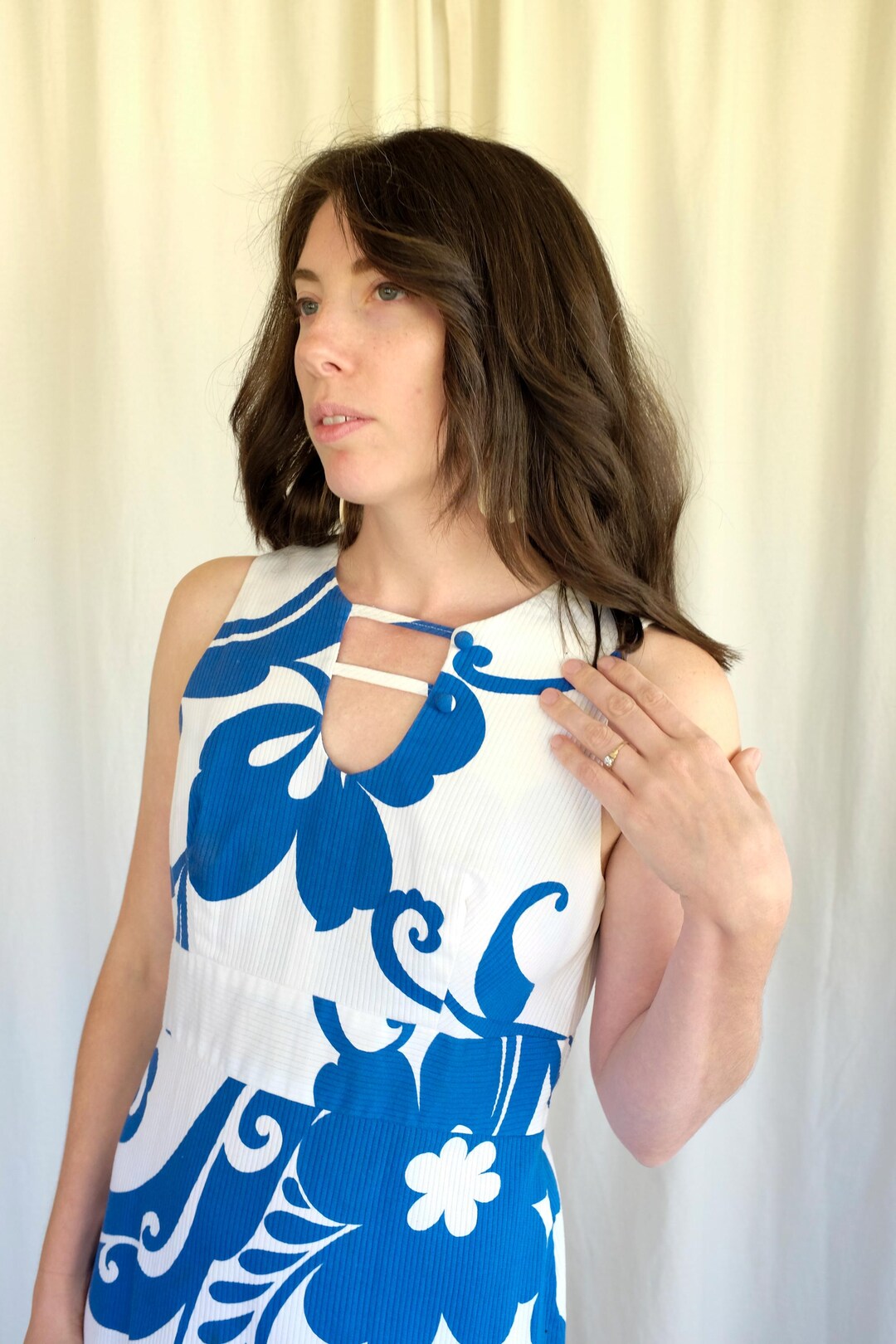 70s Hawaiian Maxi Dress Malihini - Etsy