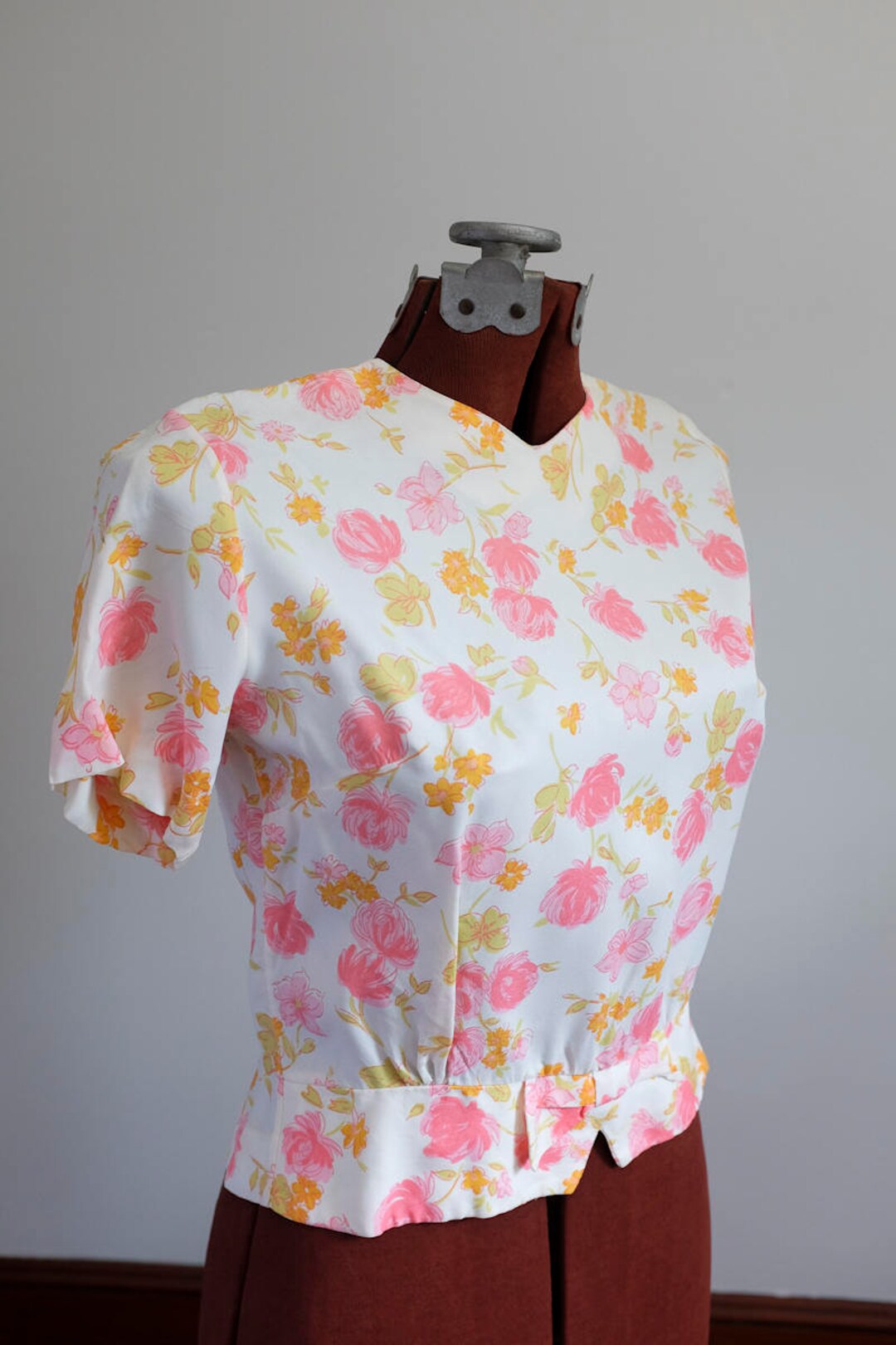 1960's Judy Bond Silky Blouse - Etsy