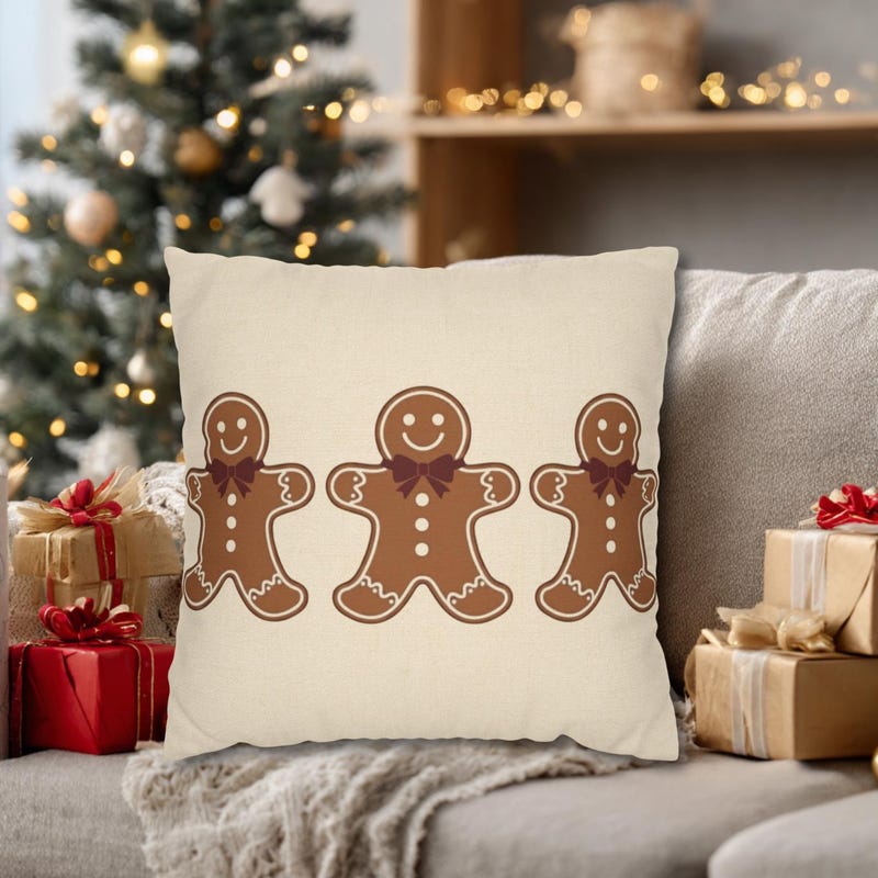 Gingerbread Cookie Pillow - Etsy Canada
