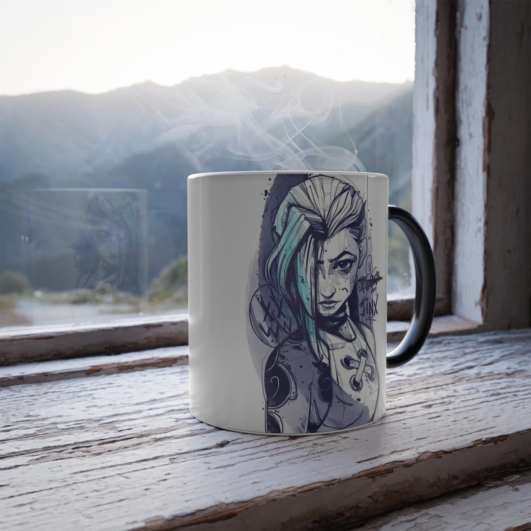 Arcane Jinx Themed Color Morphing Mug Cup,unique Coffee Tea Drinkware ...