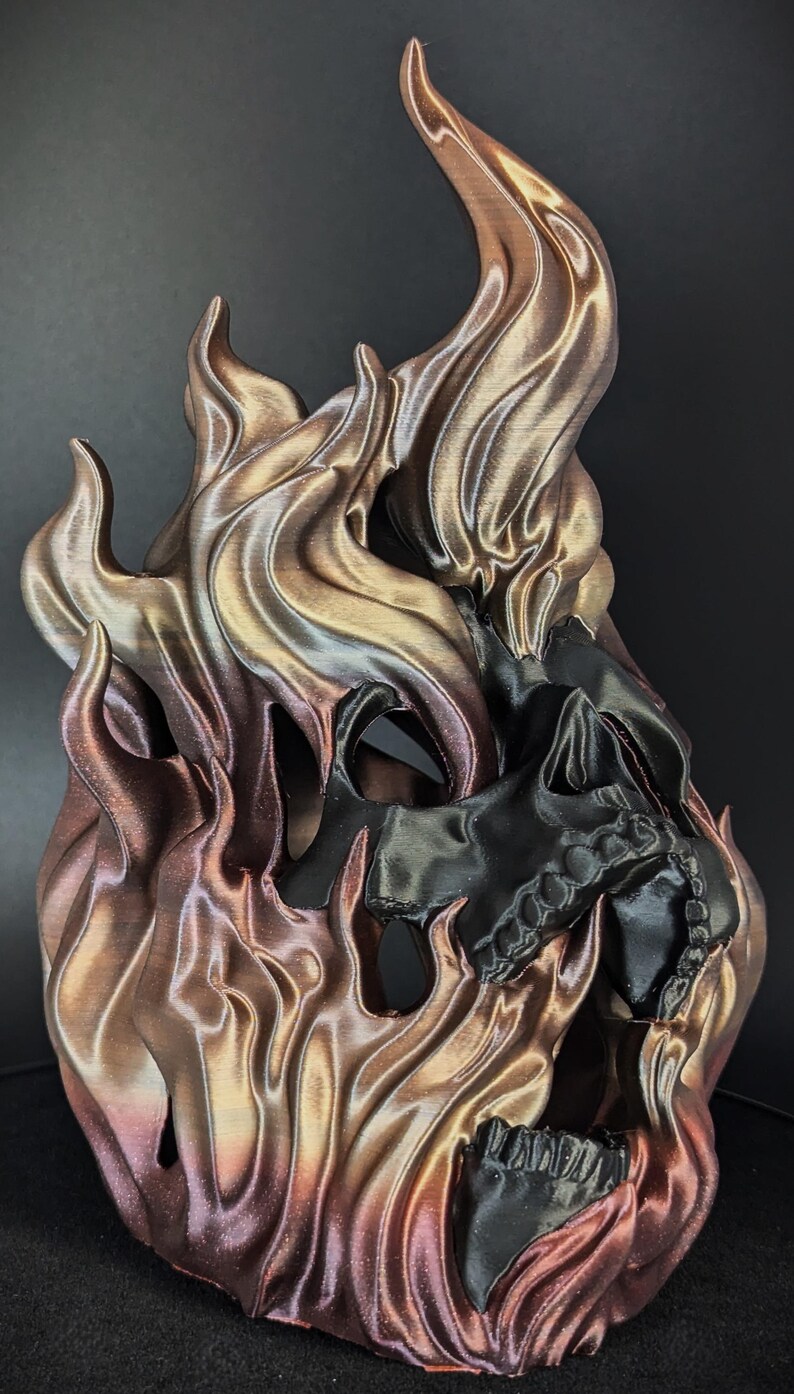 Bonfire Skull Candle Holder - Lighting up Your Skull From the Inside ...