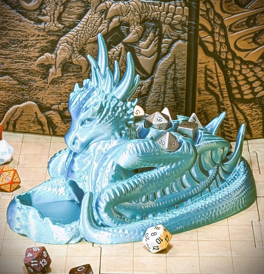 Crouching Dragon Dice Tower and Display - A Low Profile Way to Show off ...