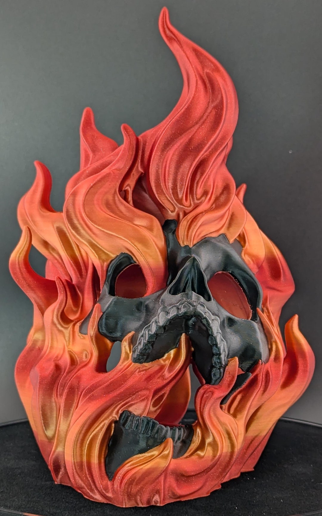 Bonfire Skull Candle Holder - Lighting up Your Skull From the Inside ...