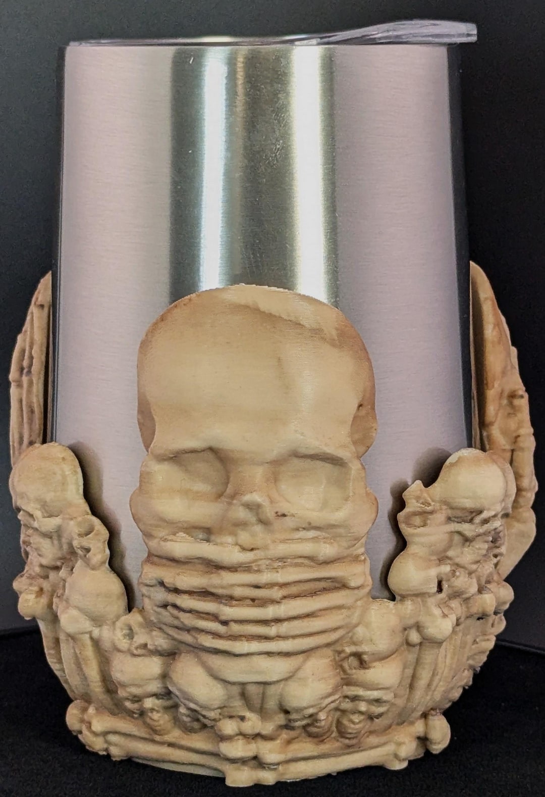 Gothic Gulp Cup Holder - Hear, See, and Speak No Evil - Holds 12 Oz ...
